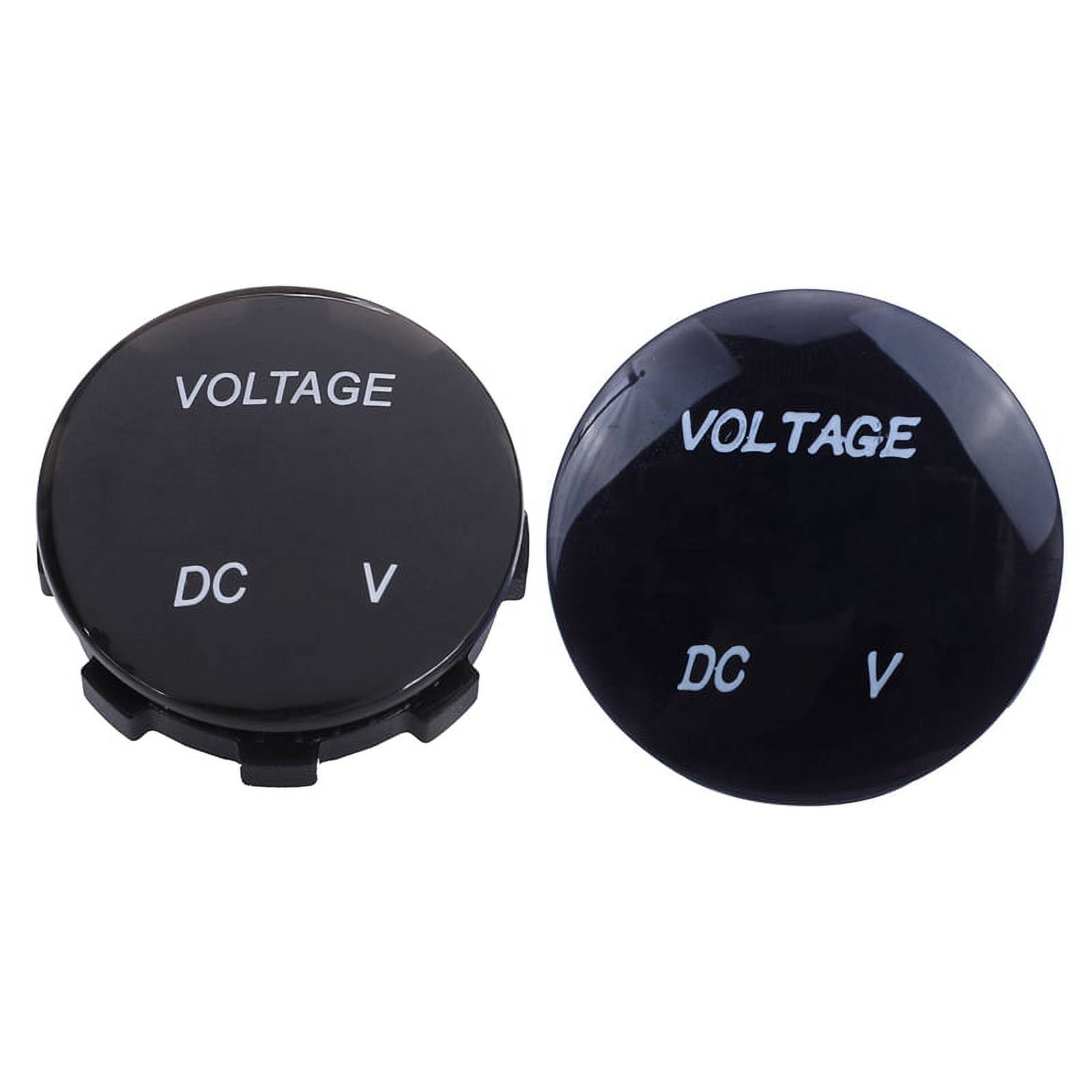Universal Digital Monitor Voltmeter Waterproof Voltage Meter LED Blue ...