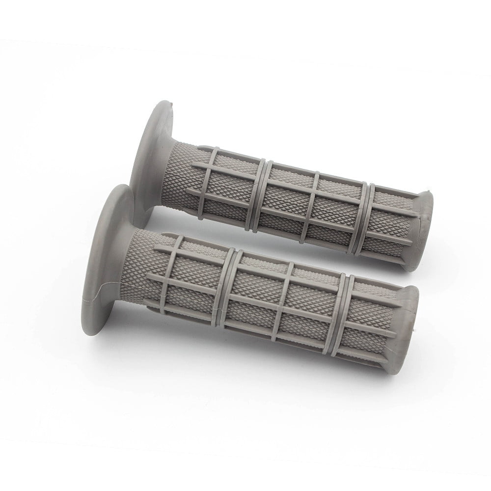 Universal Dirt Bike Motorcycle Hand Grips Handlebar End Cap Plug Slider ...