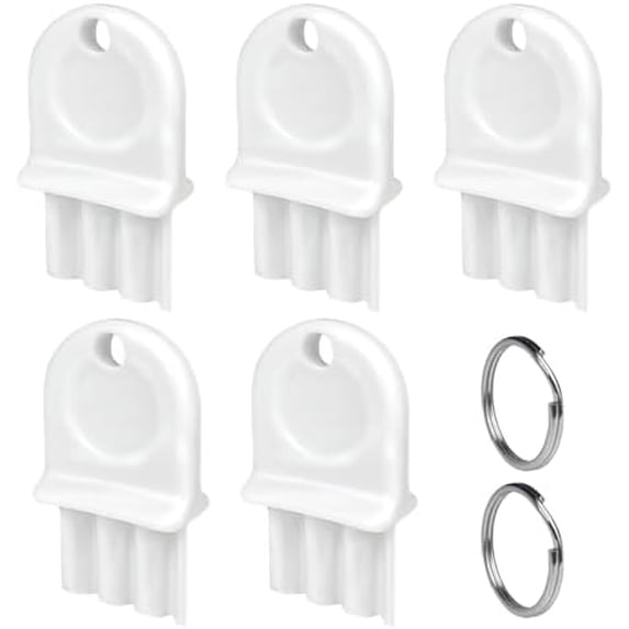Universal Dispenser Key, 5 Pack Toilet & Paper Towel Key Replacement ...