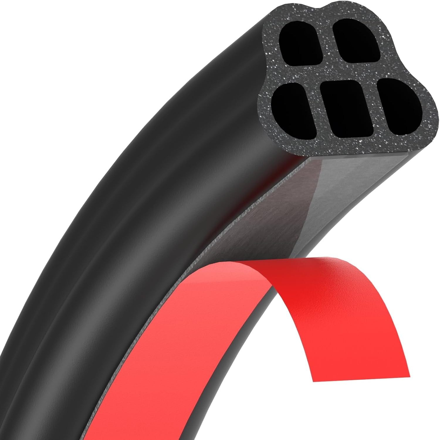 Universal Door Seal Strip 85.3ft Rubber Automotive Weather Stripping ...