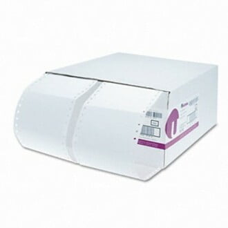 Universal Dot Matrix Printer Labels - White Printer Labels - Walmart.com