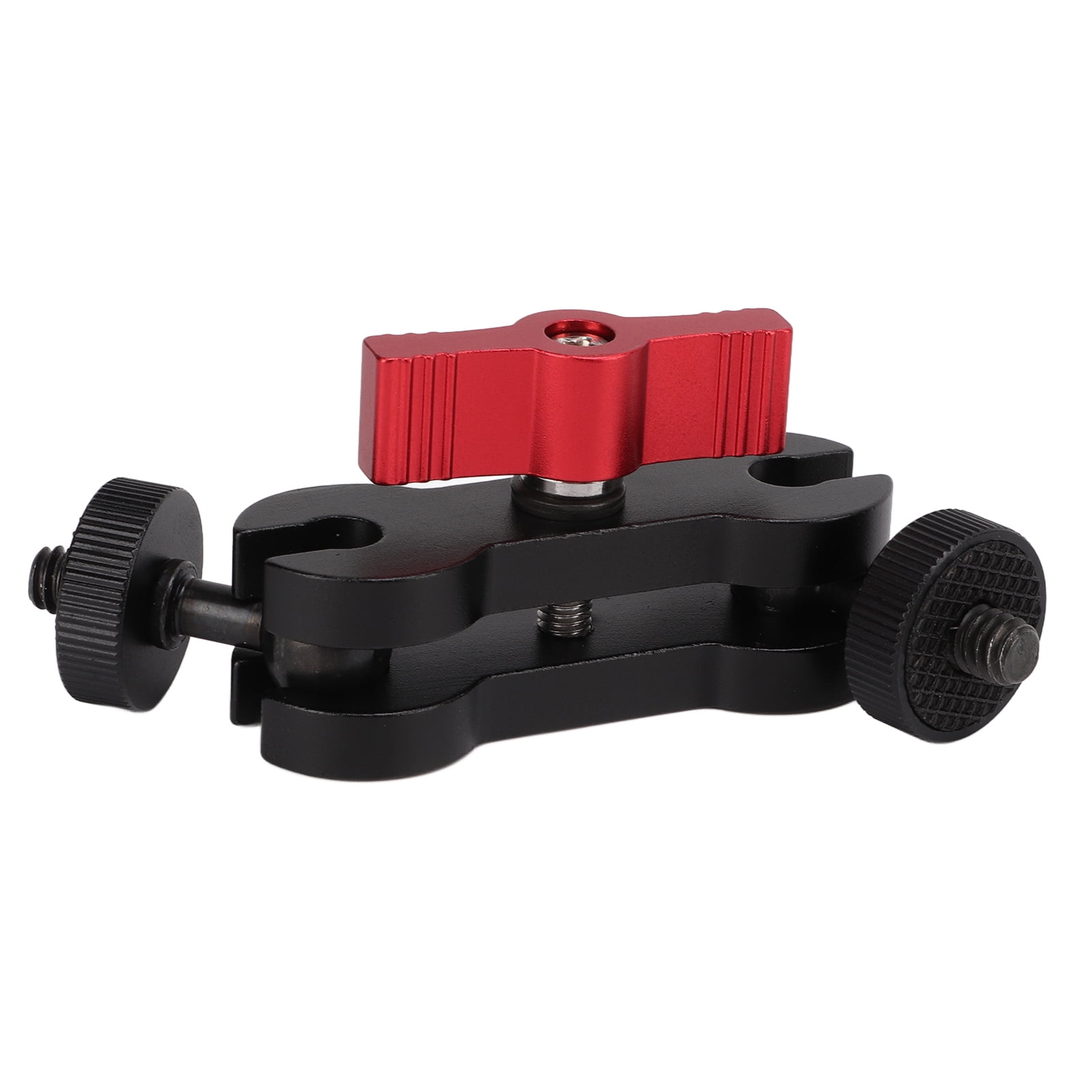 Universal Double Ball Head Mount Adapter Arm with 1/4in Screw Expanded ...