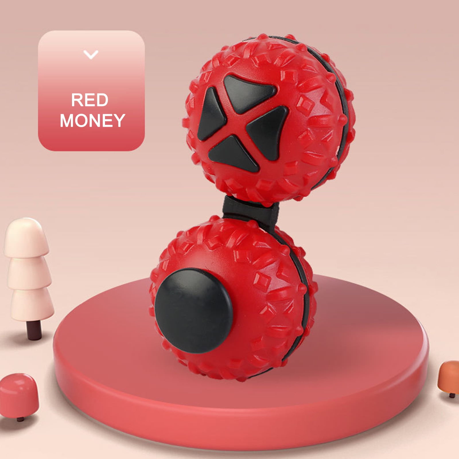 Universal Double Massage Ball, Textured Roller, Fidget Toy Stress Ball ...