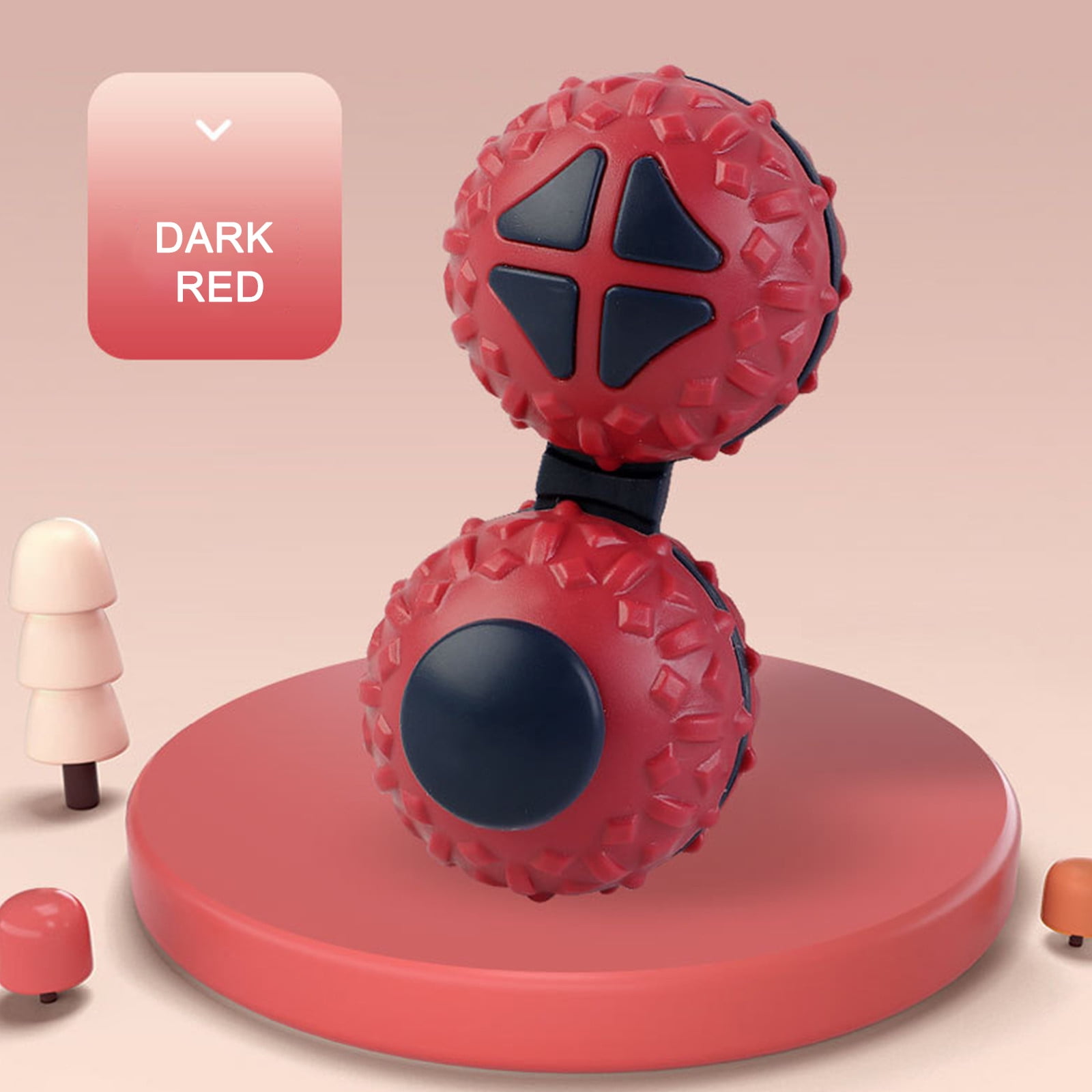 Universal Double Massage Ball, Textured Roller, Fidget Toy Stress Ball ...