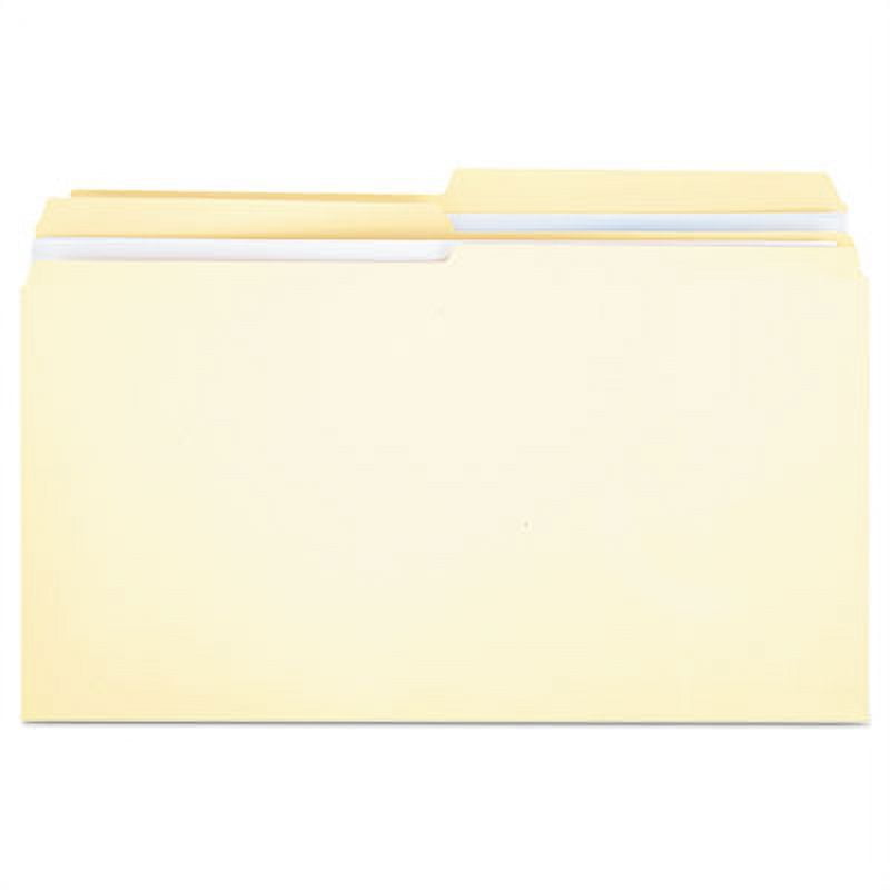 Universal Double-Ply Top Tab Manila File Folders, 1/2-Cut Tabs ...