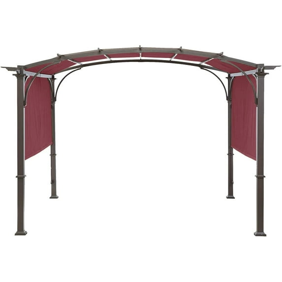 Universal Doubleton Steel Pergola Replacement Cover for Pergola Structures L-PG080PST, 85''x 208 ...