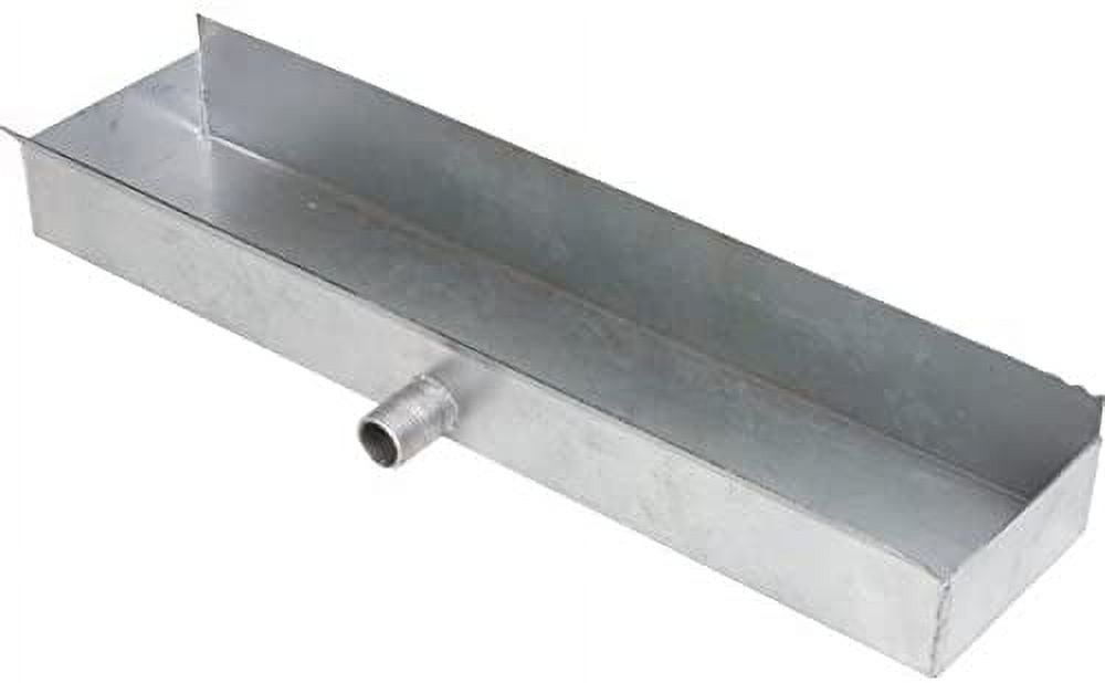 "Universal Drain Pan 19-3/4W x 2-3/4H x 4-3/4""D" - Walmart.com