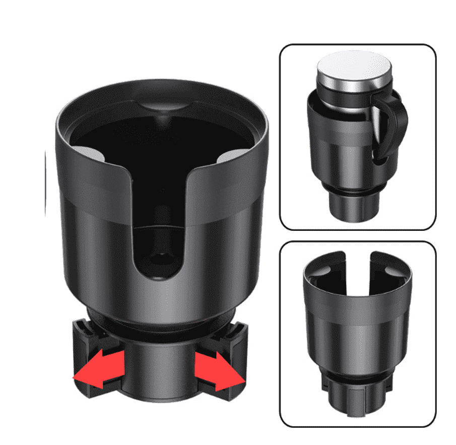 Universal Drink Holder Cup Bottle Car SUV Auto Interior Storage ...
