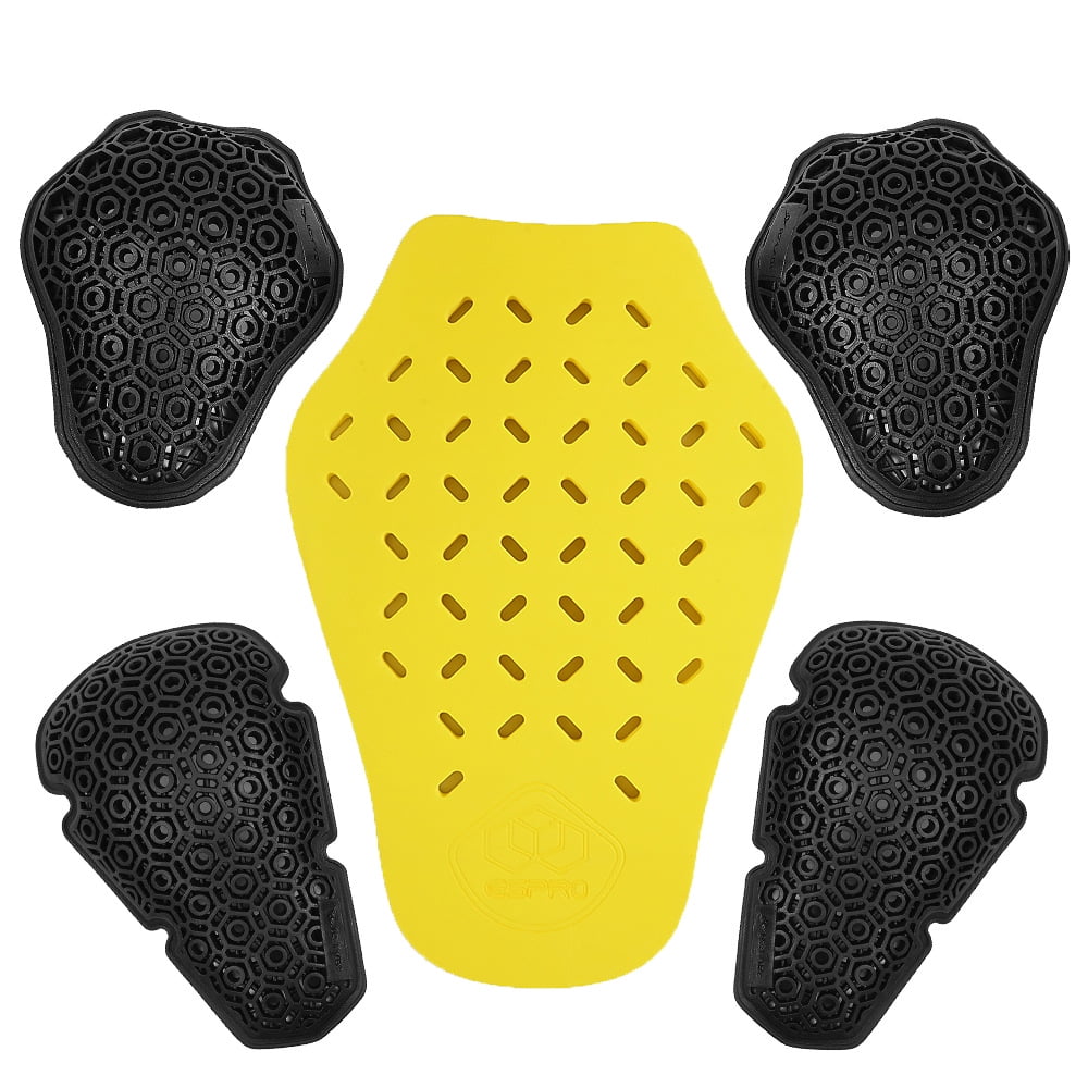 Universal EVA Cycling Protective Gear 5-Piece Set (2 Shoulder Pads, 2 ...