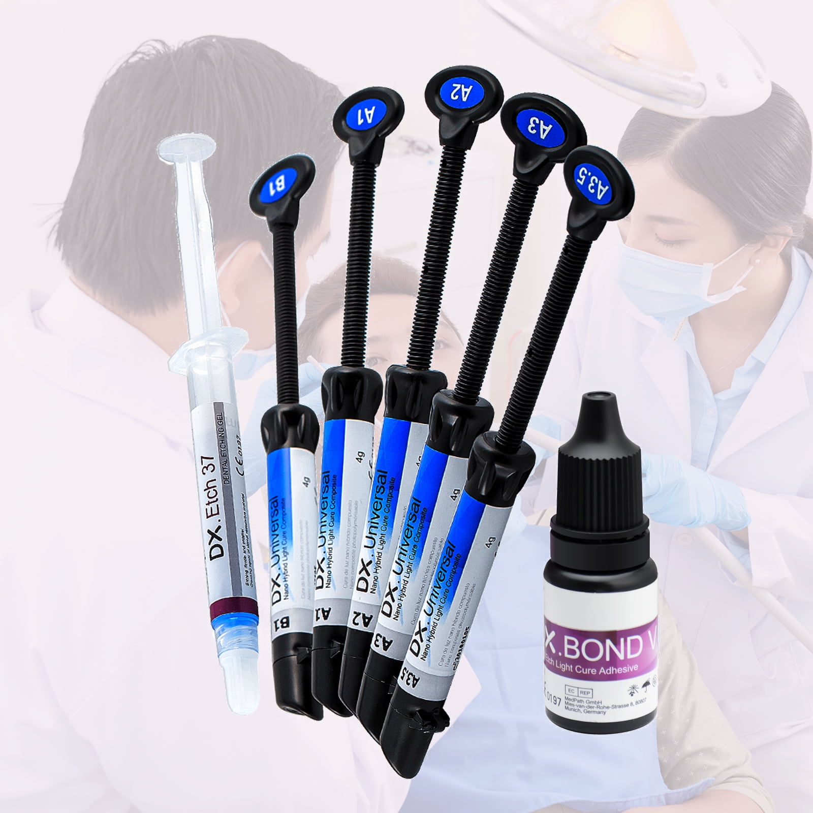 Universal Easy Version Portable Rensin Kit Material,Bond,5 Color ...