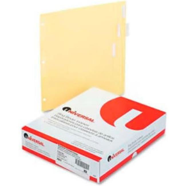 Universal B1428126 Economical Insertable Index - Clear Tabs - 5 Tab ...