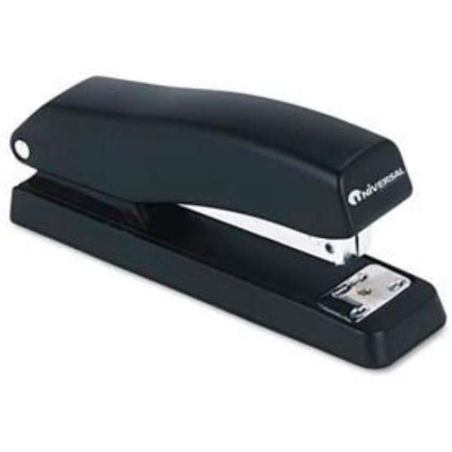 Universal B47397 Economy Half Strip Stapler - Black - 12 Sheet ...