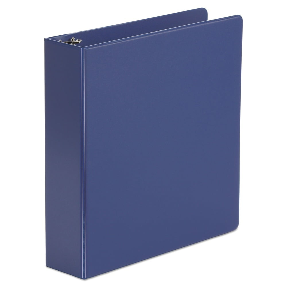 Universal Economy Non-View Round Ring Binder, 2" Capacity, Royal Blue ...