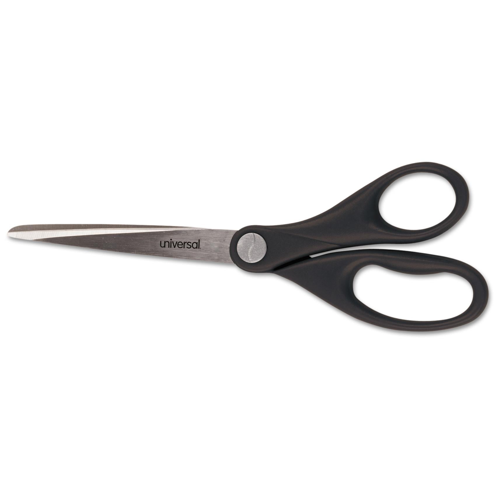Universal Economy Scissors, 7" Length, Straight Handle, Stainless Steel ...