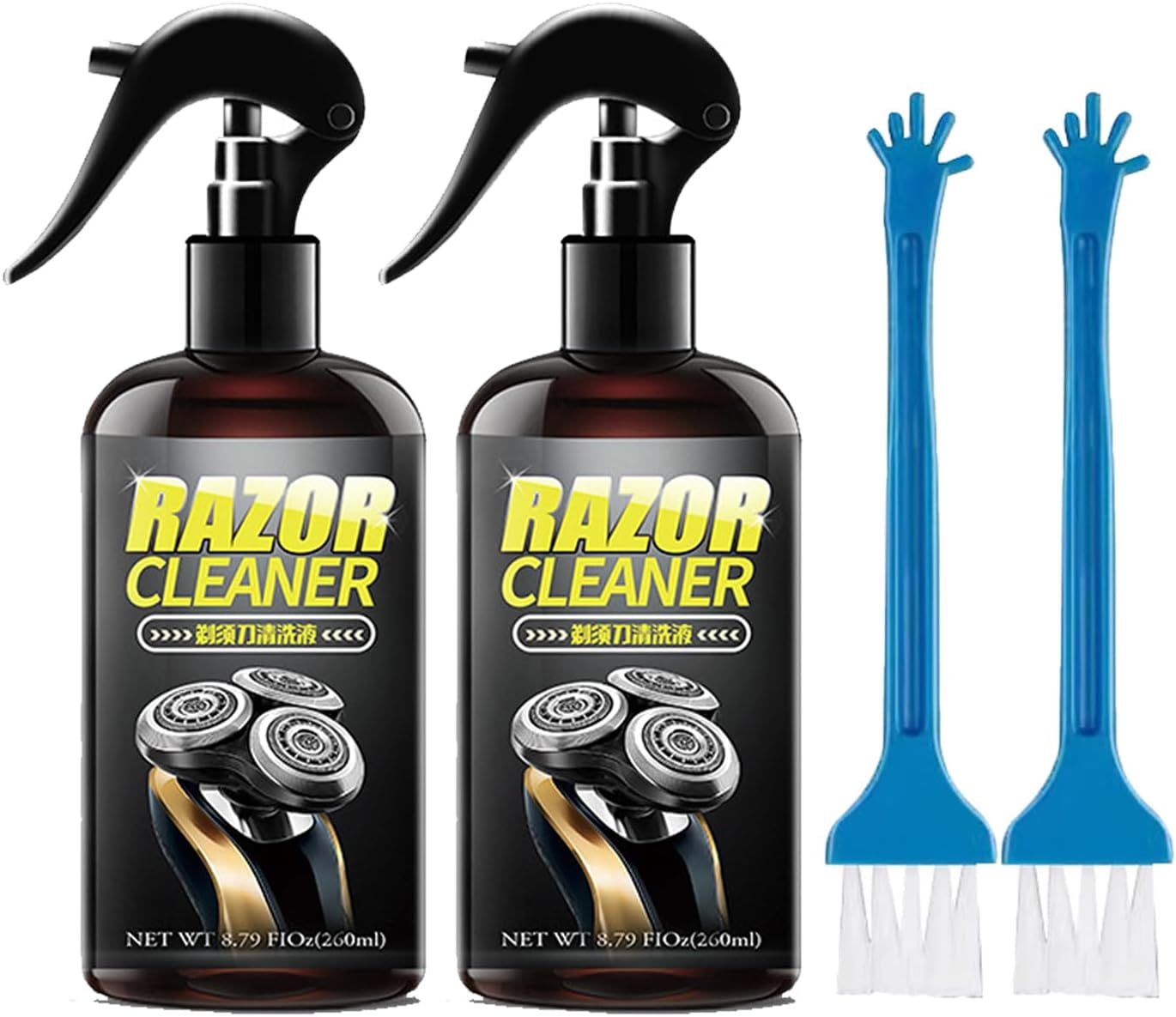 Universal Efficient Electric Razor Cleaner Spray, 260ml Electric Shaver ...