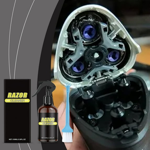 Universal Efficient Electric Razor Cleaner Spray, 3.38 fl oz Electric ...