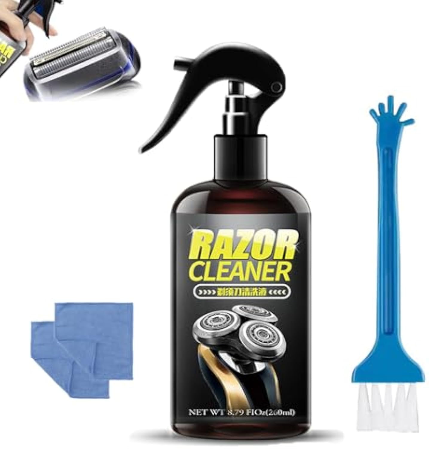 Universal Efficient Electric Razor Cleaner Spray,Blade Cleaner with ...