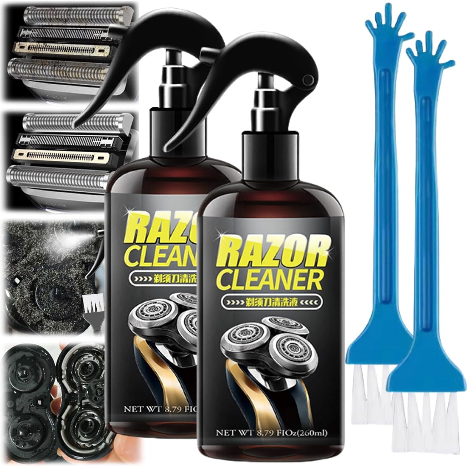 Universal Efficient Electric Razor Cleaner Spray, Electric Shaver ...