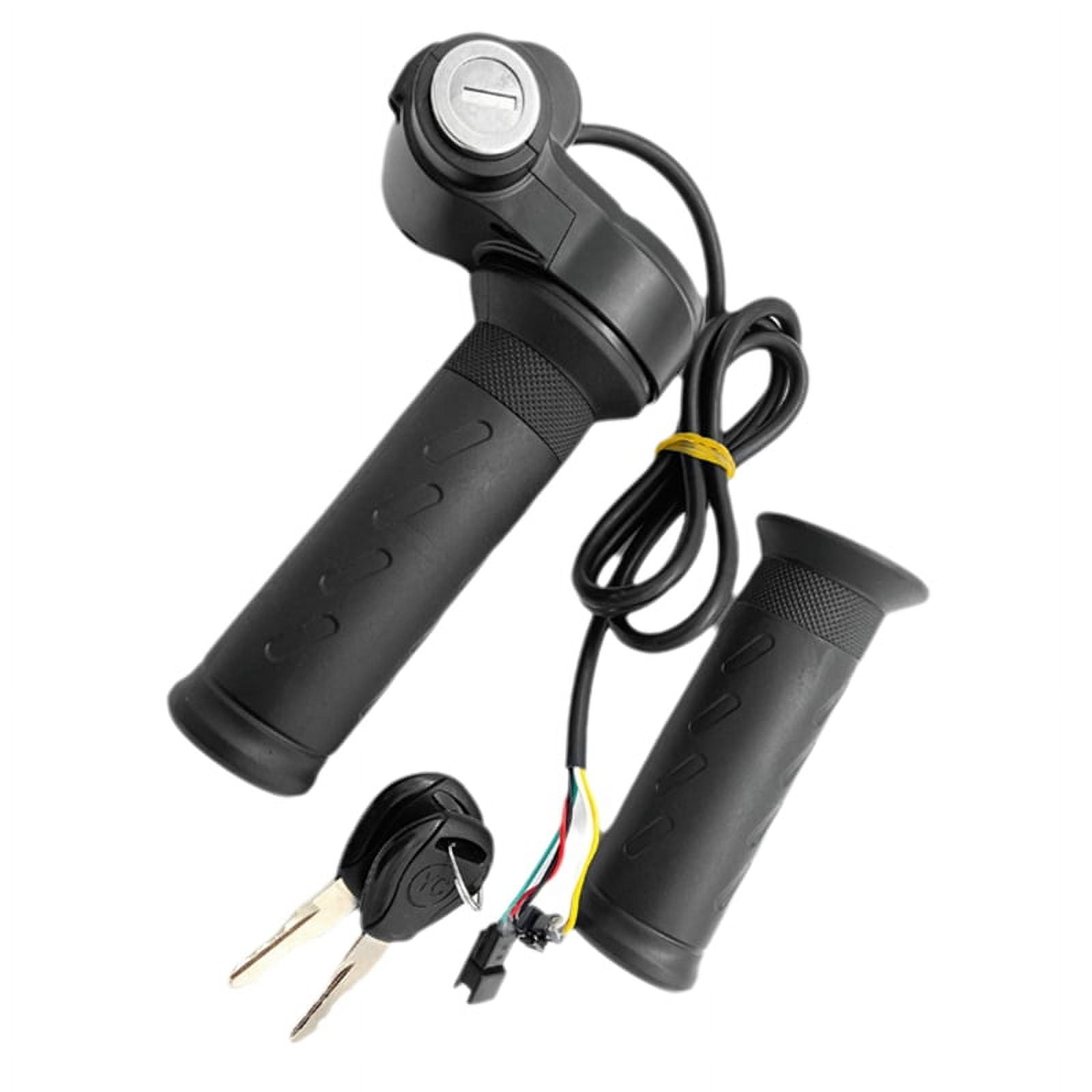 Universal Electric Bicycle Twist Throttle Grip E-Bike Handlebar Twist Accelerator Speed Control ...
