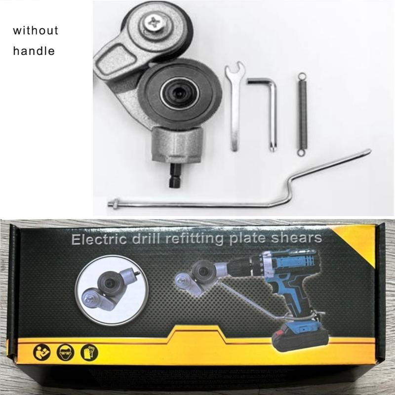 Universal Electric Drill Plate Cutter, Metal Nibbler Drill Attachment ...