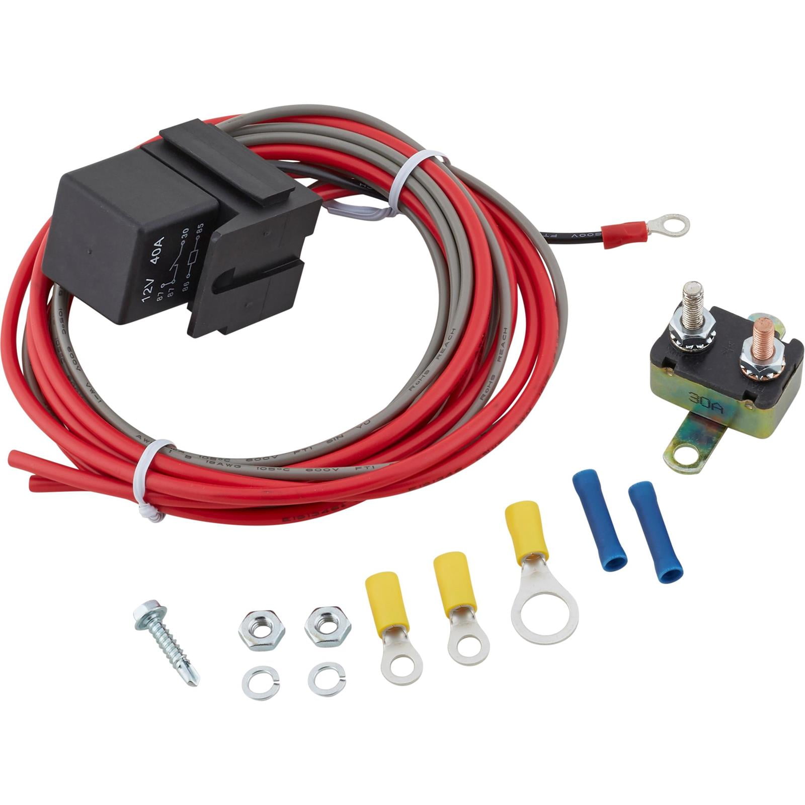 Universal Electric Relay for Cooling Fan/Horn - Walmart.com