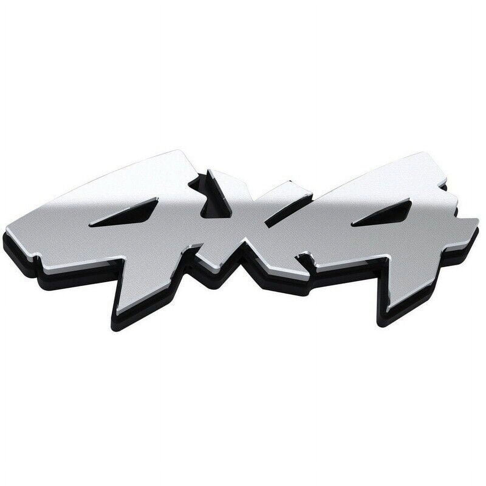 Universal Emblem Badge Decal Sticker 4X4 Dual Layer ABS Plastic 6" x 2 ...