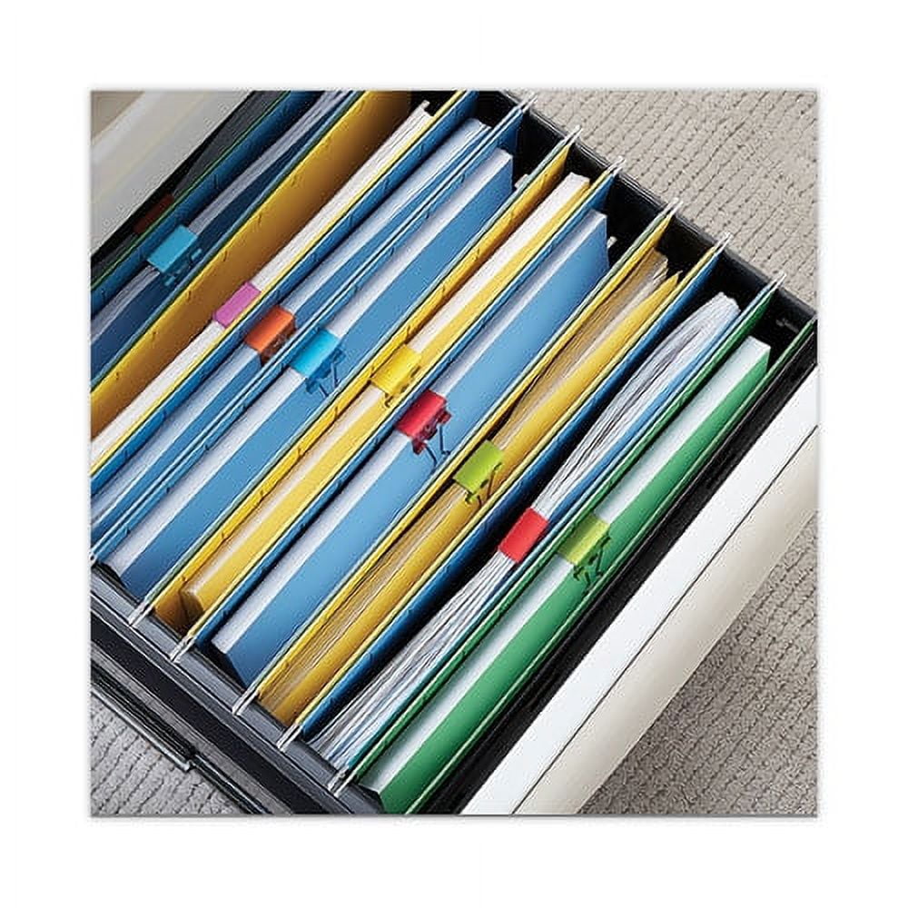 Universal Emoji Themed Binder Clips with Storage Tub, Medium, Assorted ...