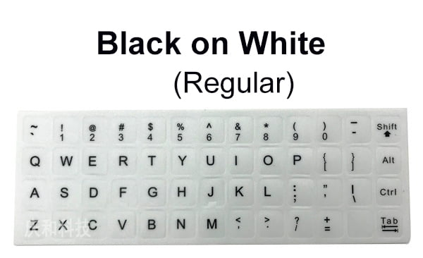 Universal English Keyboard Replacement Stickers English Keyboard ...
