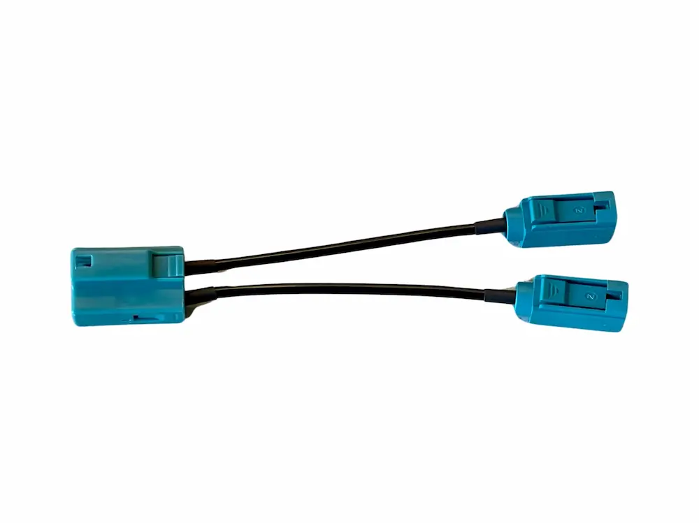 Universal FAKRA Dual Antenna Converter Cable - Walmart.com