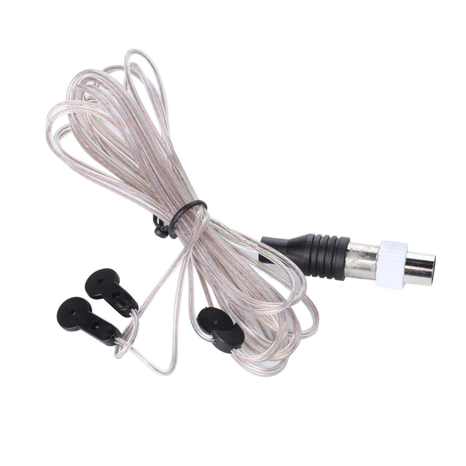 Universal FM Radio Antenna Cable with Female Connector - 2Meters / 6 ...