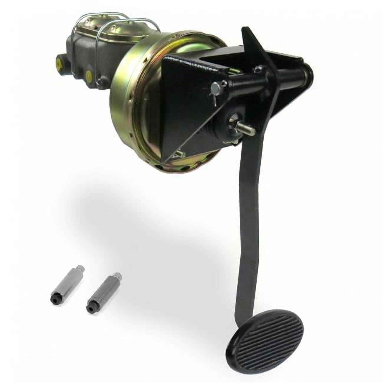 Universal FW 7 in. Single Brake Pedal kit with Drum & Drum Large Oval ...