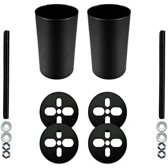 Universal Fabricator Air Spring Bag Mounting Cup Brackets DIY Bag ...