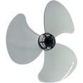 Universal Fan Blade Replacement - 14 Inch Plastic 3-Blade Fan with Nut ...