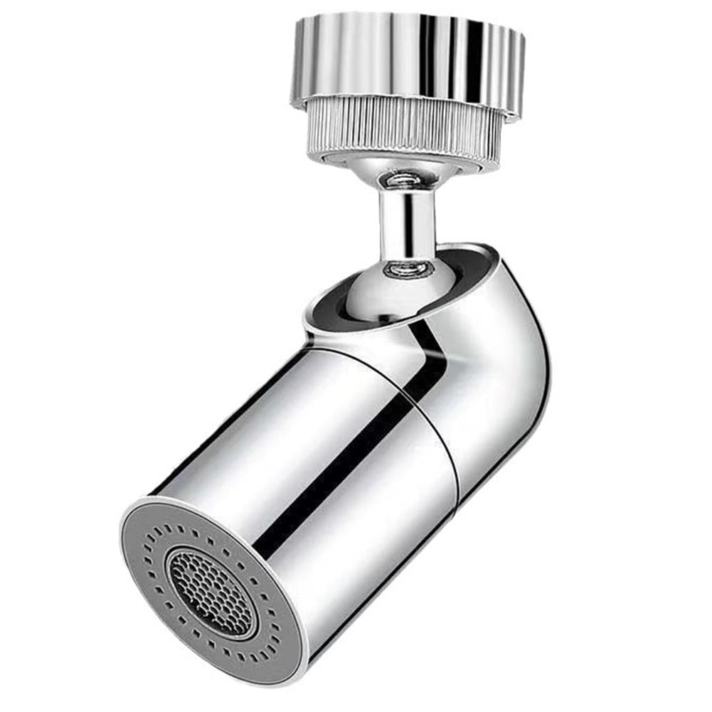 Universal Faucet Aerator Extender With 720° Swivel 2 Water Outlet