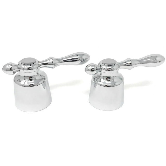 Universal Faucet Handle Pair Cold and Hot Water Adapts and Fits on Most ...