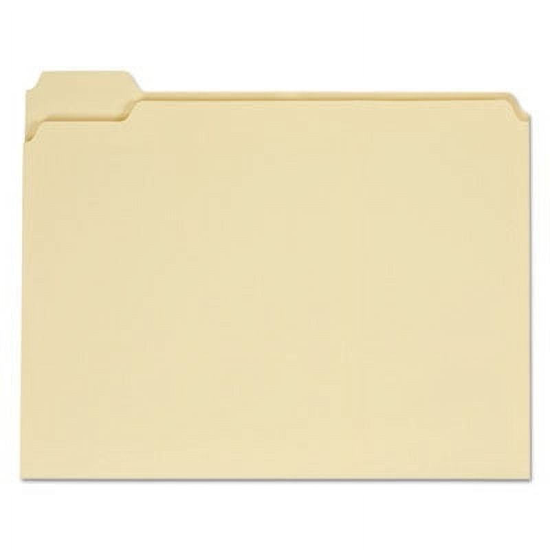 Universal File Folders, 1/5 Cut Assorted, One-Ply Top Tab, Letter ...