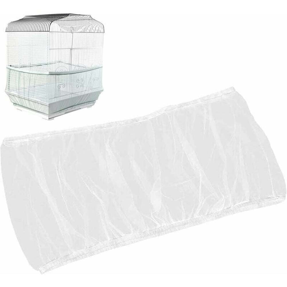 Universal Fit Bird Cage Skirt, Stretchy Seed Catcher For Neat Seed ...