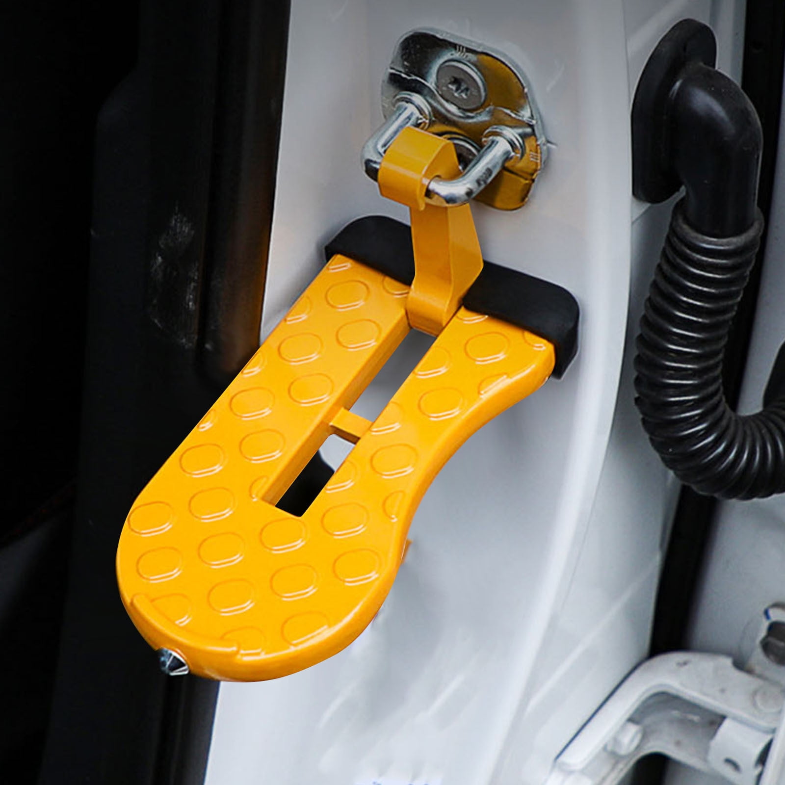 Universal Fit Car Door Step Foldable Roof Rack Door Step Up on Door ...