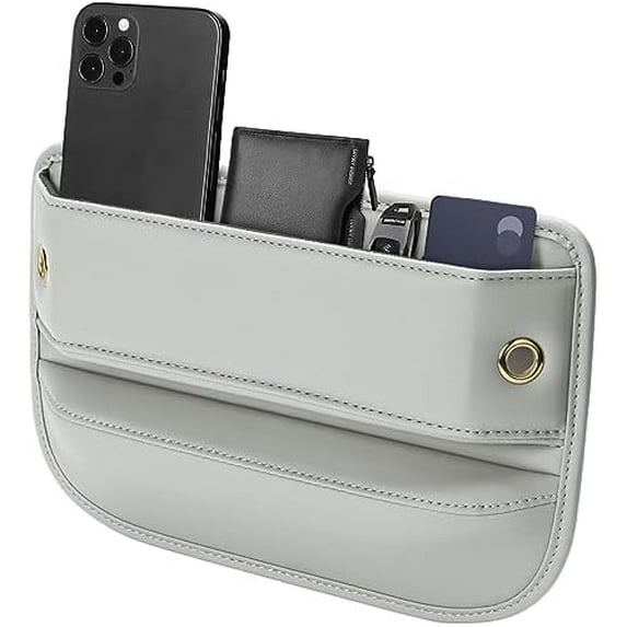 Universal Fit Car Gap Filler, Premium Leather Car Seat Organizer, SUV ...