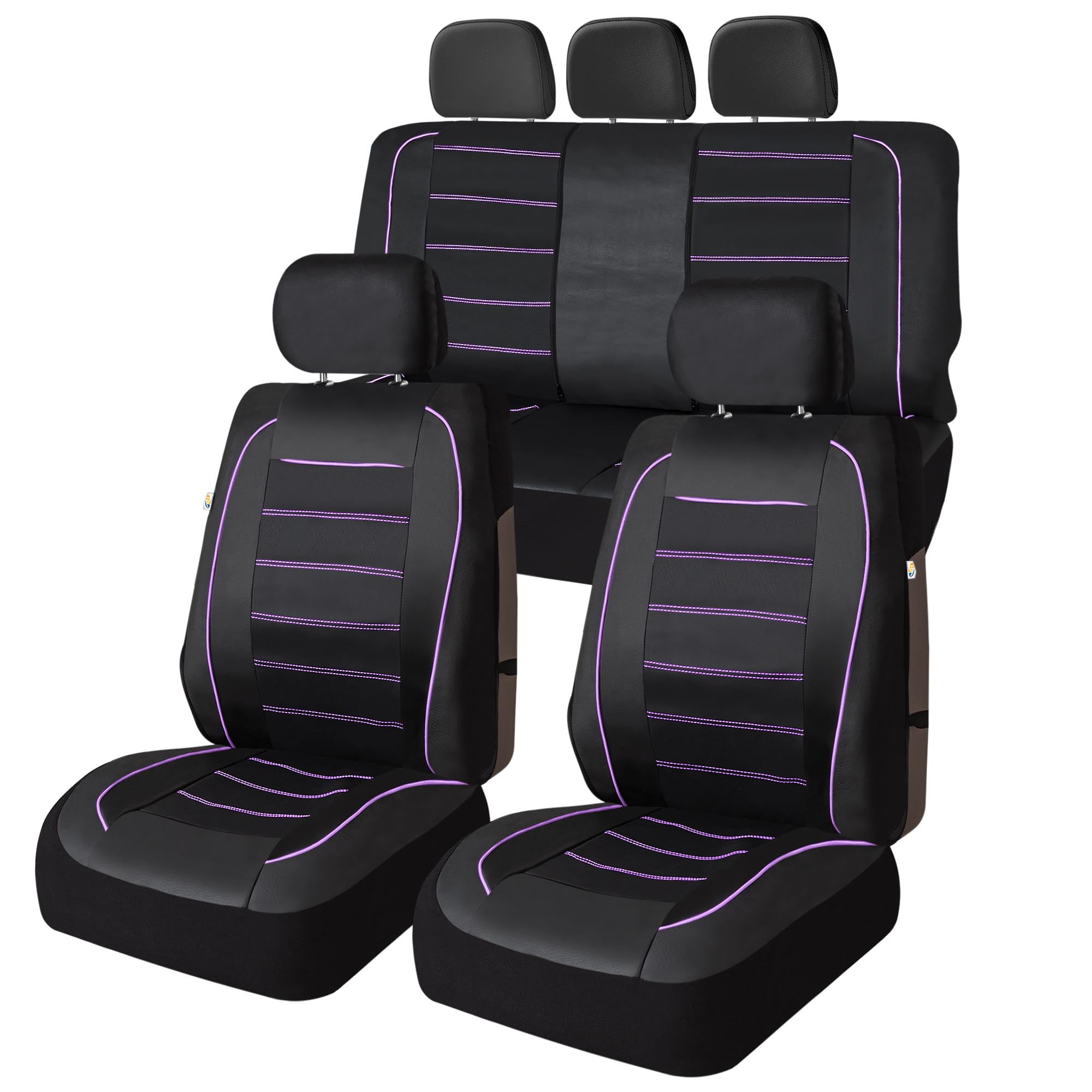 Universal Fit Car Seat Cover – Full Set of Automotive Car Seat Covers ...