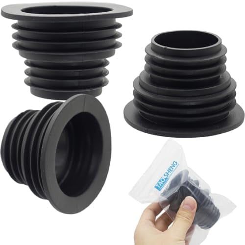 Universal Fit Drain Pipe Silicone Plug, Washing Machine Drain Hose ...