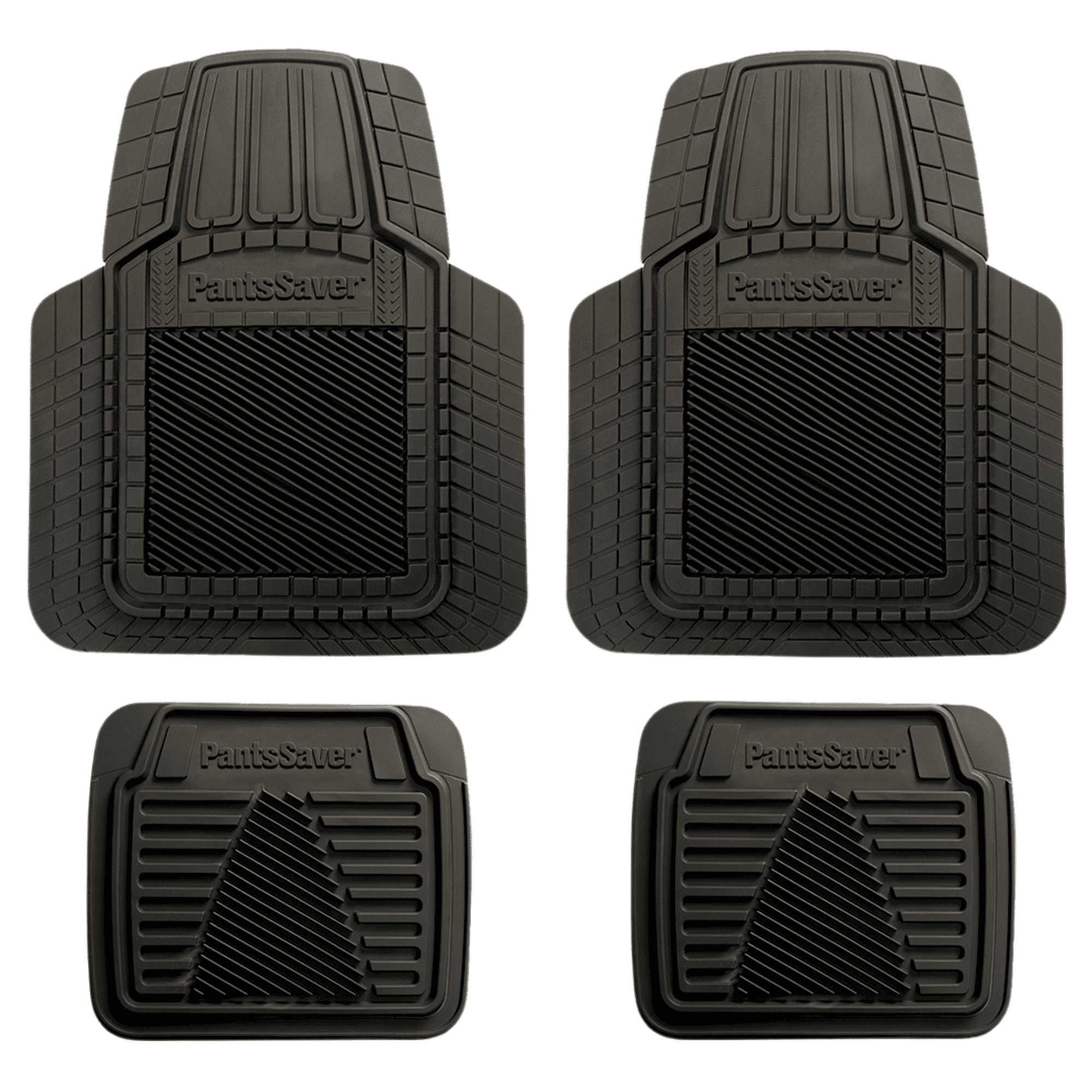 Universal Fit Heavy Duty Rubber Car Accessories Floor Mats All Weather ...