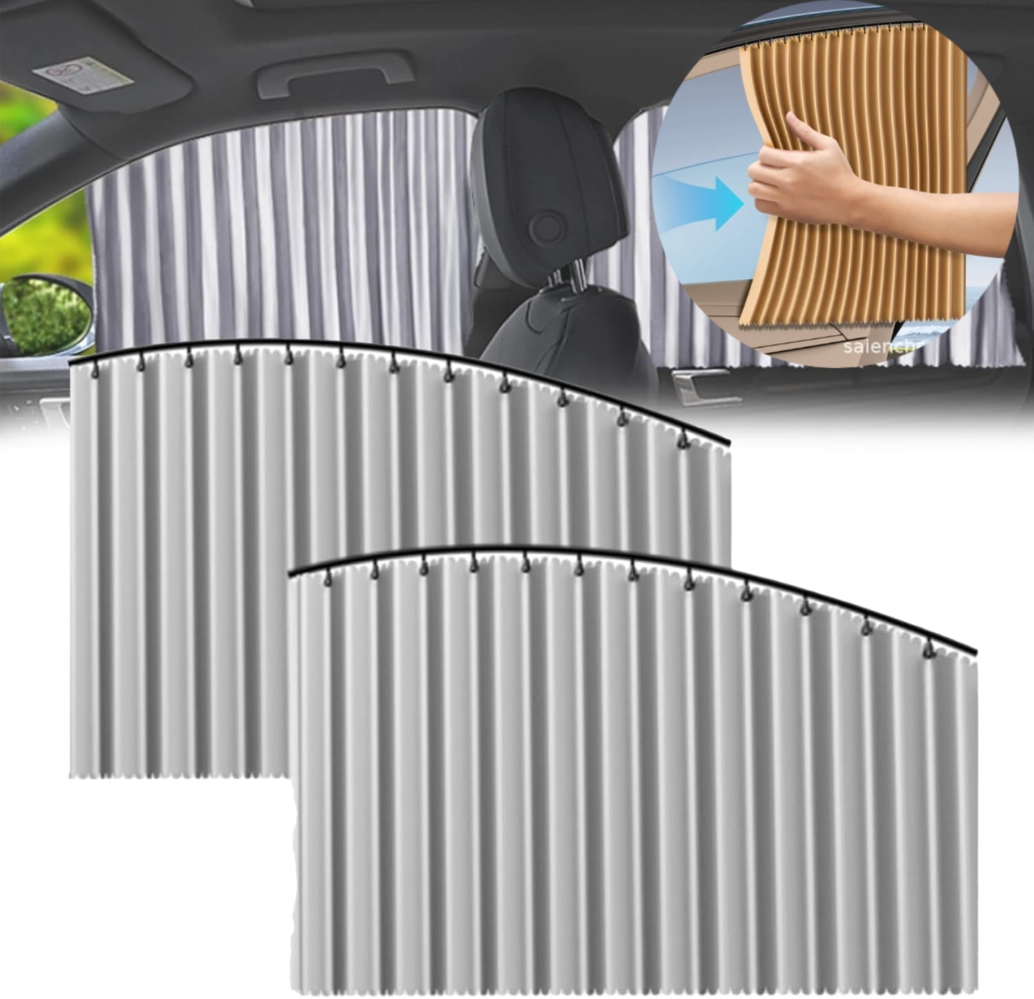 Universal Fit Magnetic Car Side Window Privacy Sunshade,2025 New ...