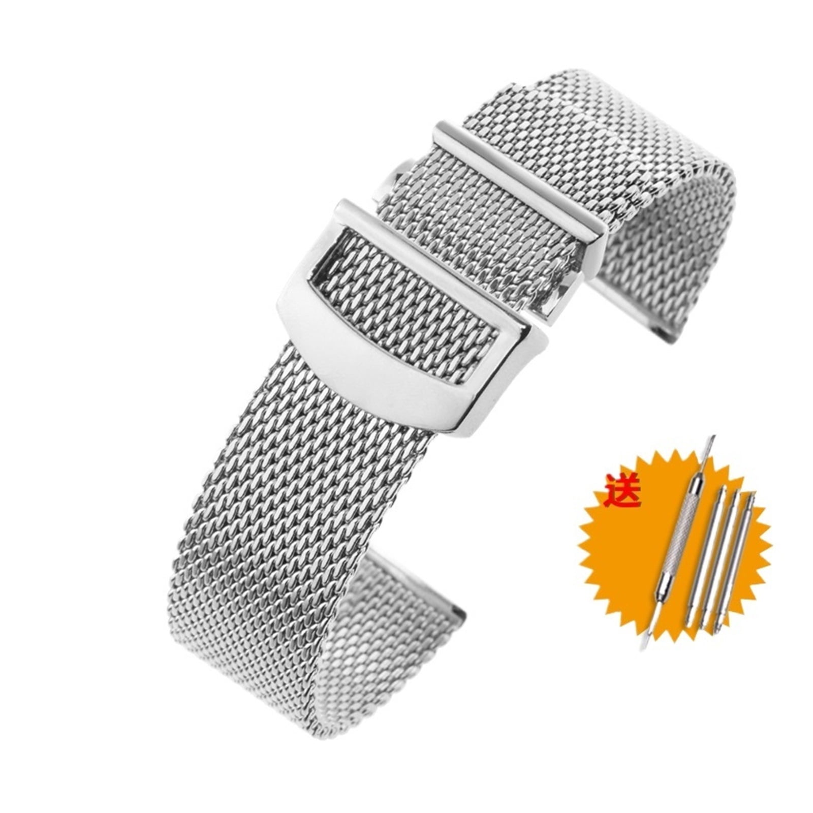 Universal Fit For Milanese Watchband Quick Release WatchBand Mesh ...