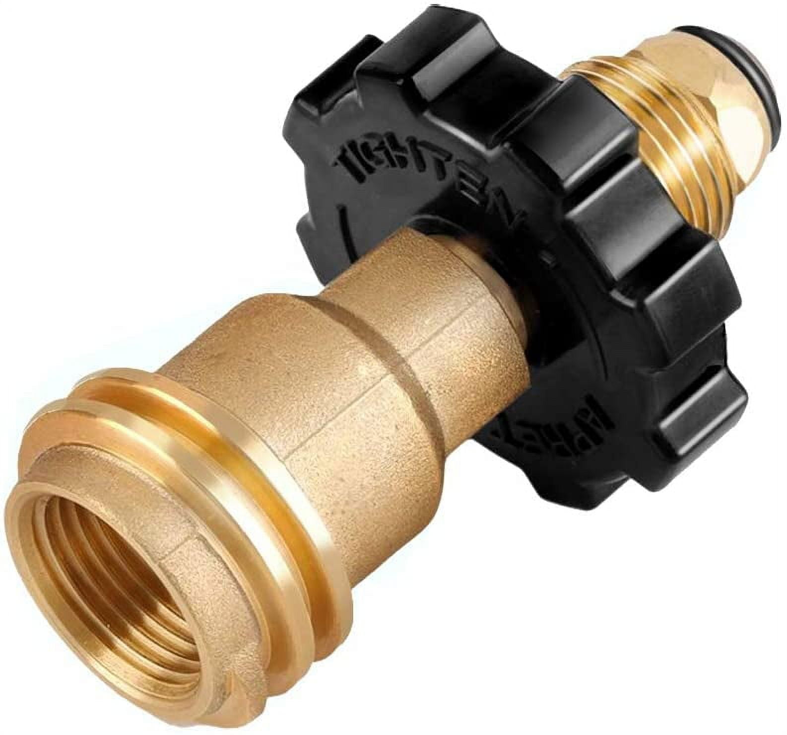 Universal Fit Propane Tank Adapter Converts POL LP Tank Service Valve ...