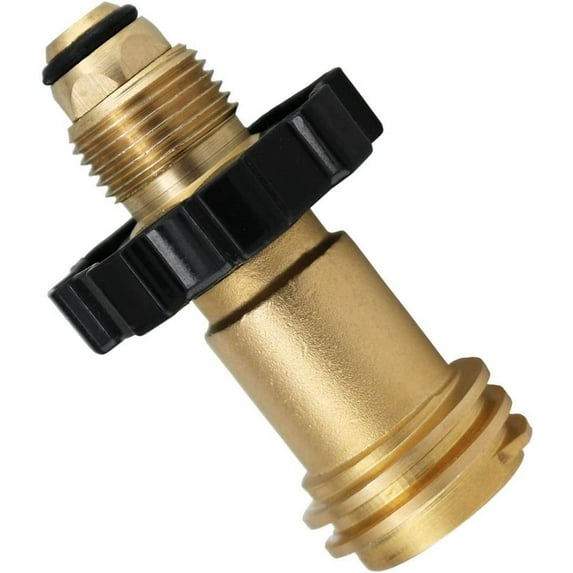 Universal Fit Propane Tank Adapter Converts POL to QCC1 / Type 1 with ...