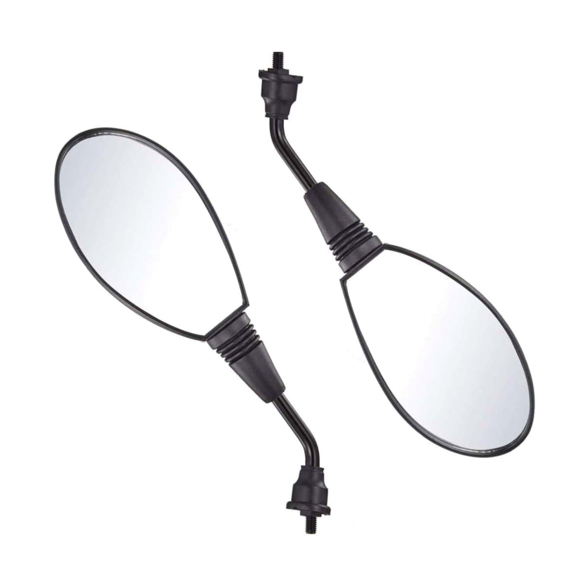 Universal Fit Rear View Side Mirrors 7/8" 22mm Motorcycle, Go Kart, ATv ...