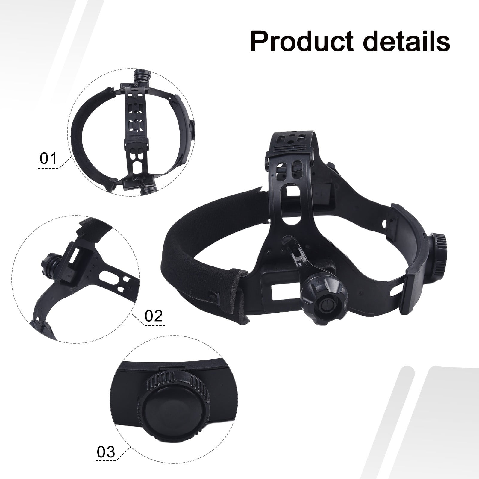 Universal Fit Replacement Headgear Fits Miller Welding Hood Helmets ...