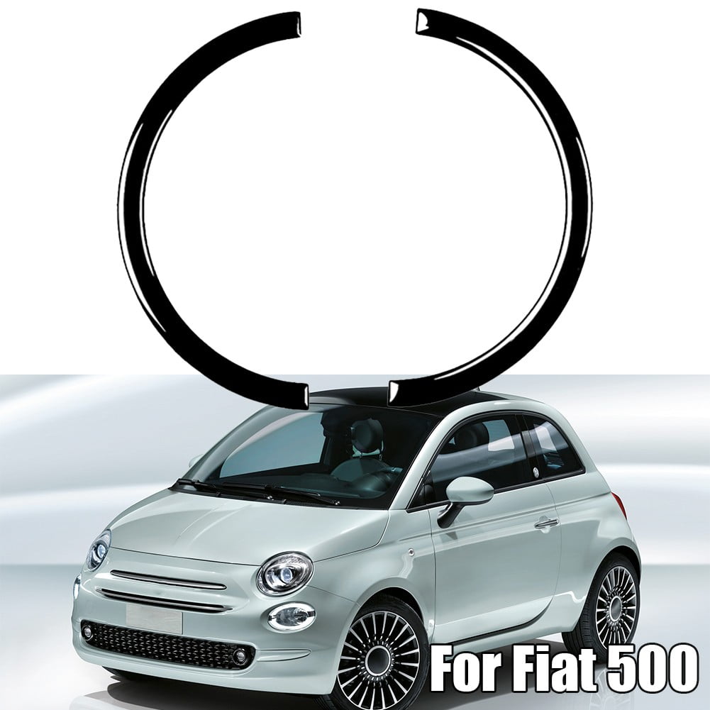 Universal Fitment Excluded Car Door Handle Ring Trim Sticker For Fiat ...