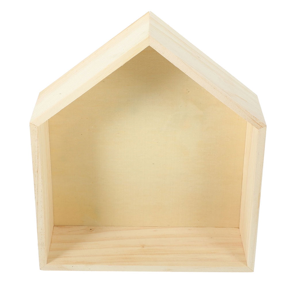 Universal Fixing Frame Roof-shaped Wall Pentagonal Storage Rack ...